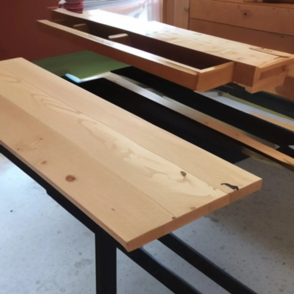 Jak naprawić blat stołu - Otwórz się na DIY